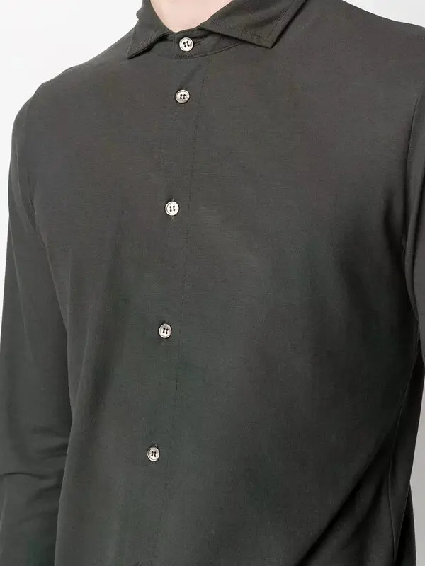 ZANONE Straight-fit Shirt - Green