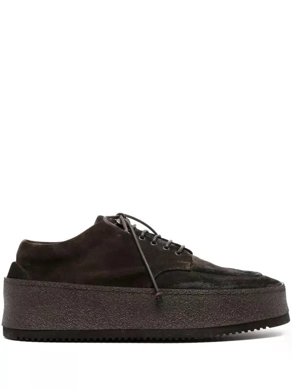 Marsèll 50mm Parapana Suede Derby Shoes