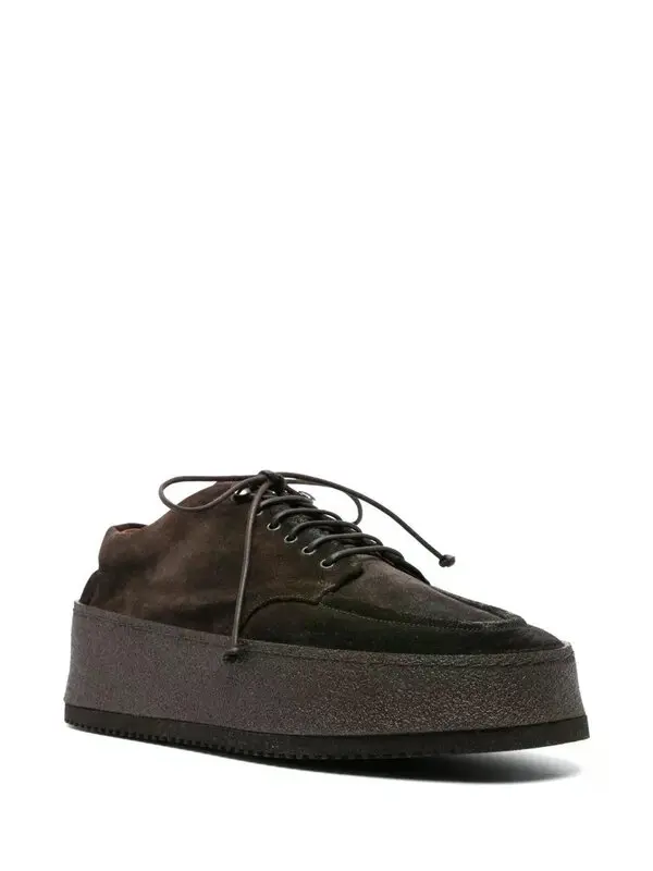 Marsèll 50mm Parapana Suede Derby Shoes