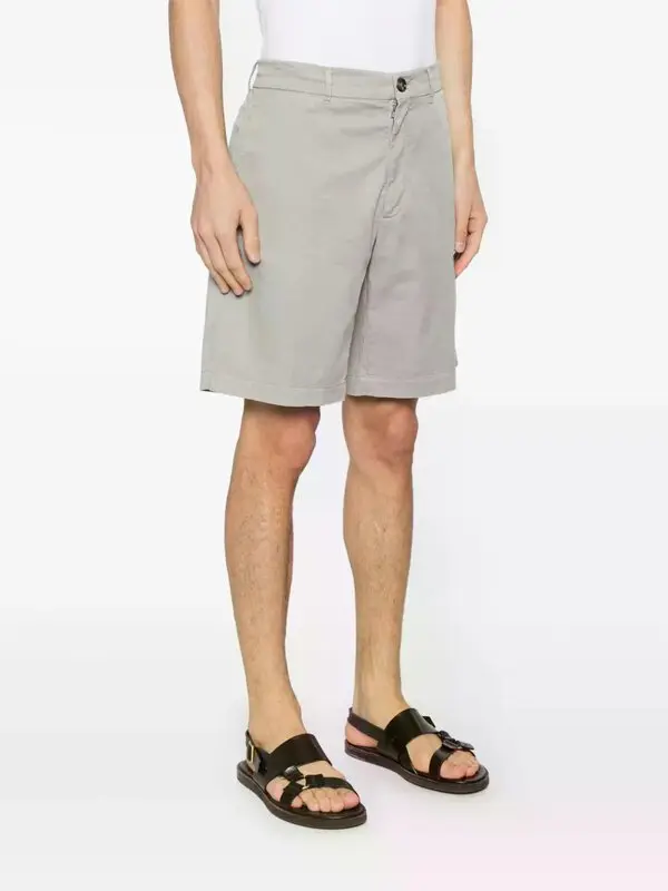 Brunello Cucinelli Twill Chino Shorts - Green