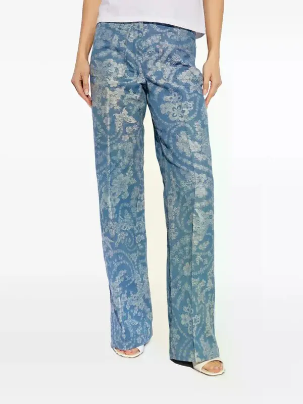 Etro Floral-print Jeans