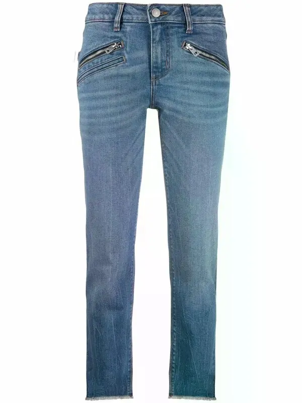 Zadig&Voltaire Ava Slim-cut Cropped Jeans