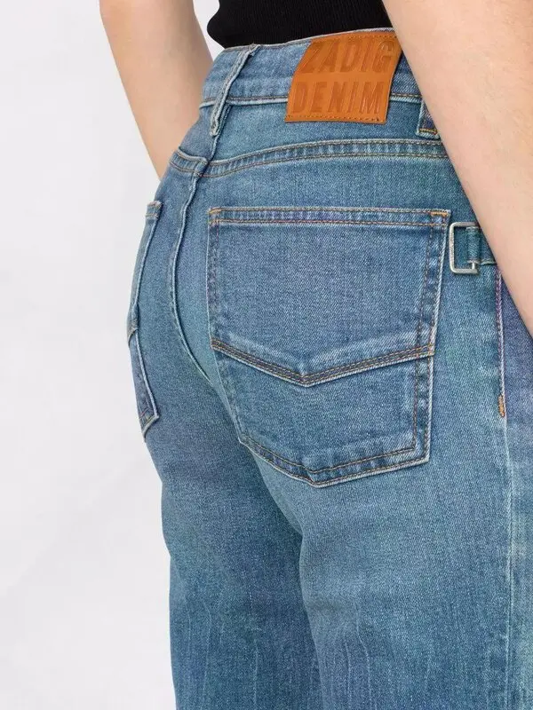 Zadig&Voltaire Ava Slim-cut Cropped Jeans