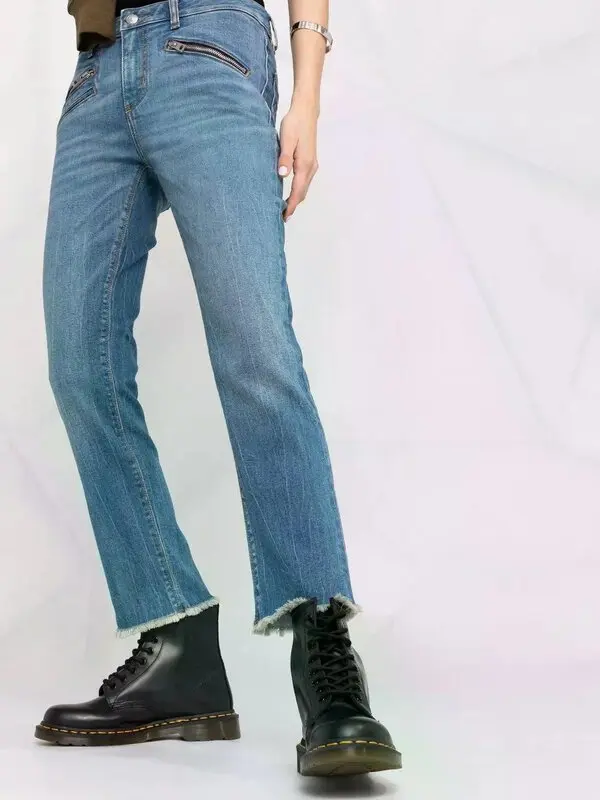 Zadig&Voltaire Ava Slim-cut Cropped Jeans