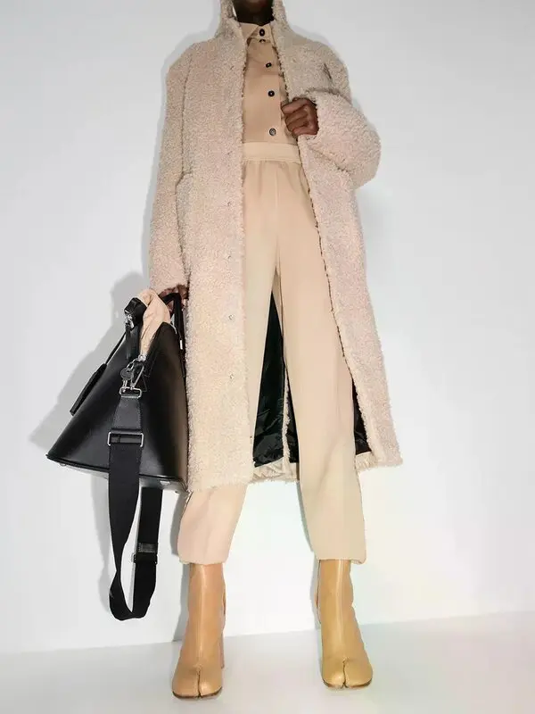 MAISON MARGIELA Tabi Leather Ankle Boots - Brown
