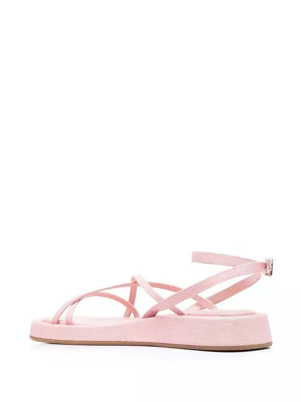 GIABORGHINI Multi-way Strap Flatform Sandals