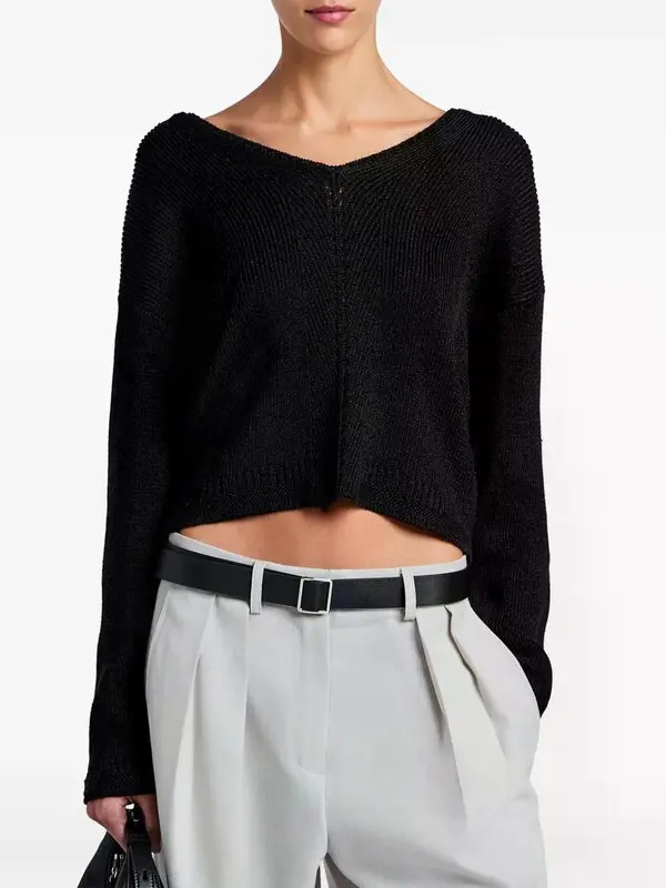 Proenza Schouler White Label Tyler Jumper - Black