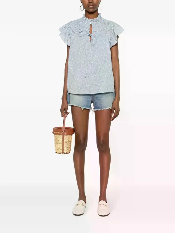 Polo Ralph Lauren Denim Mini Shorts