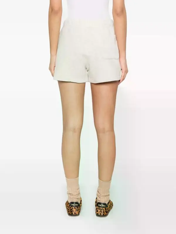 AUTRY Embroidered-logo Shorts