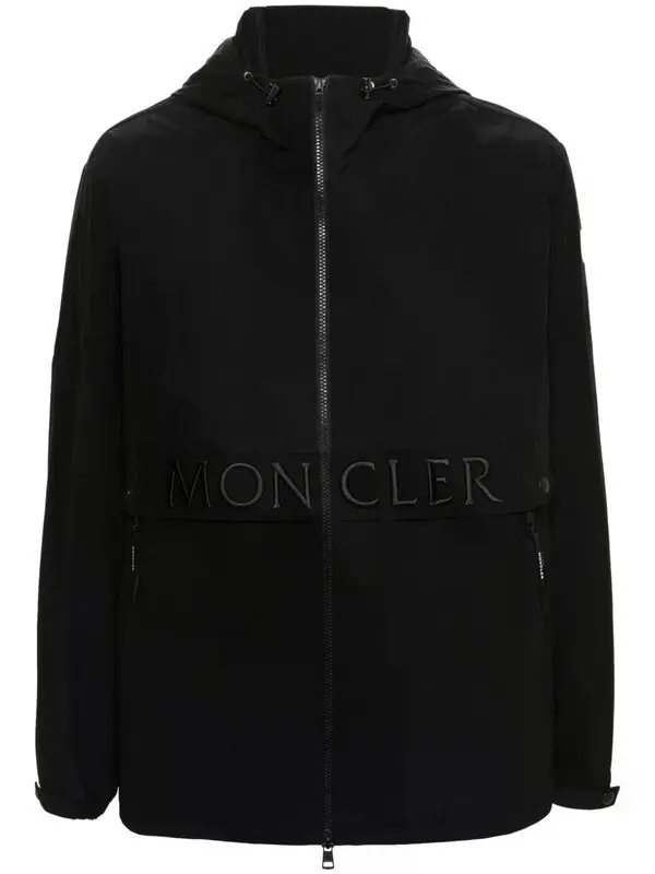 Moncler Joly Logo-embroidered Hooded Jacket