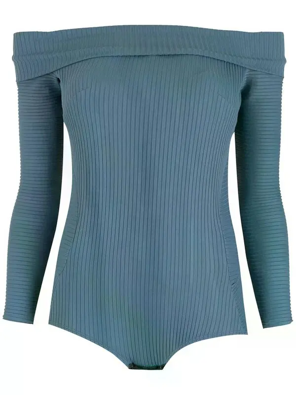 AMIR SLAMA Off-shoulder Bodysuit