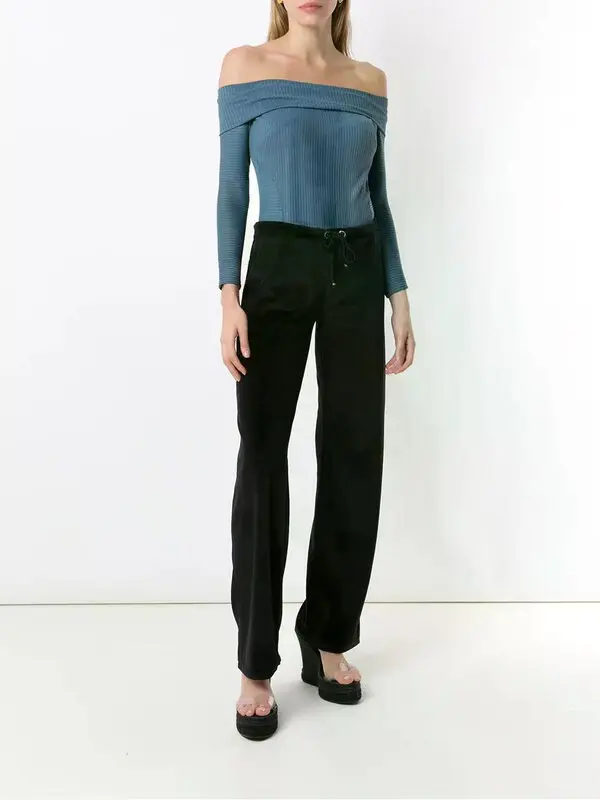 AMIR SLAMA Off-shoulder Bodysuit