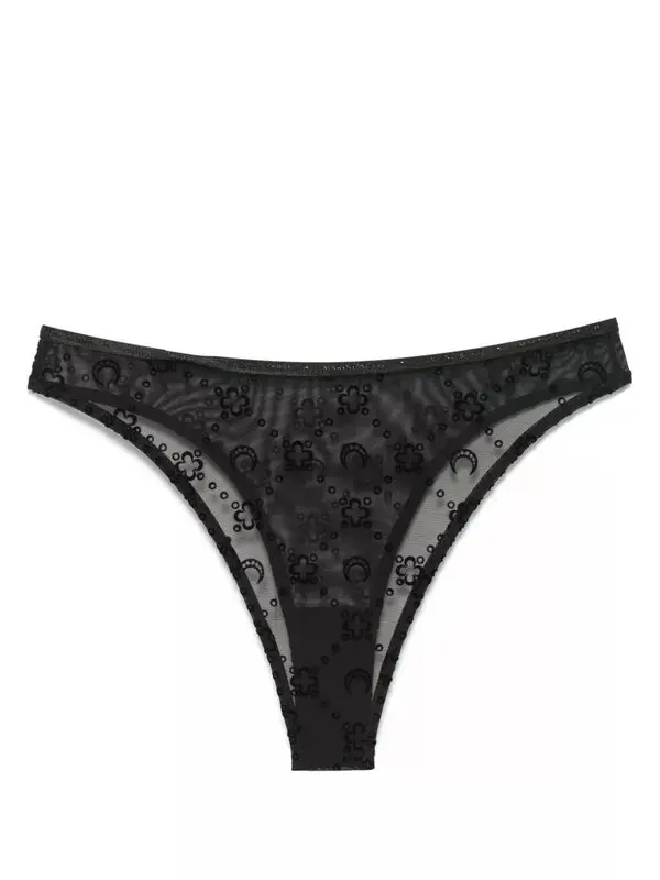 MARINE SERRE Moonogram Mesh Briefs
