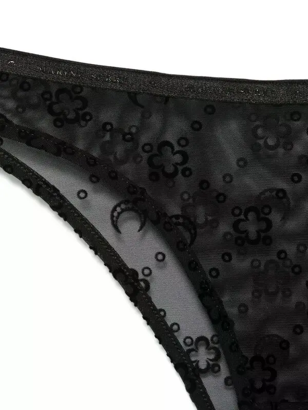 MARINE SERRE Moonogram Mesh Briefs