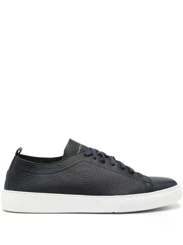 HENDERSON BARACCO Grainy Leather Sneakers - Blue