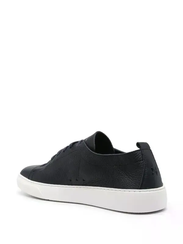 HENDERSON BARACCO Grainy Leather Sneakers - Blue