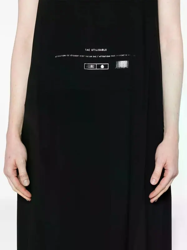 MAISON MARGIELA Sac Utilisable-print Maxi Dress