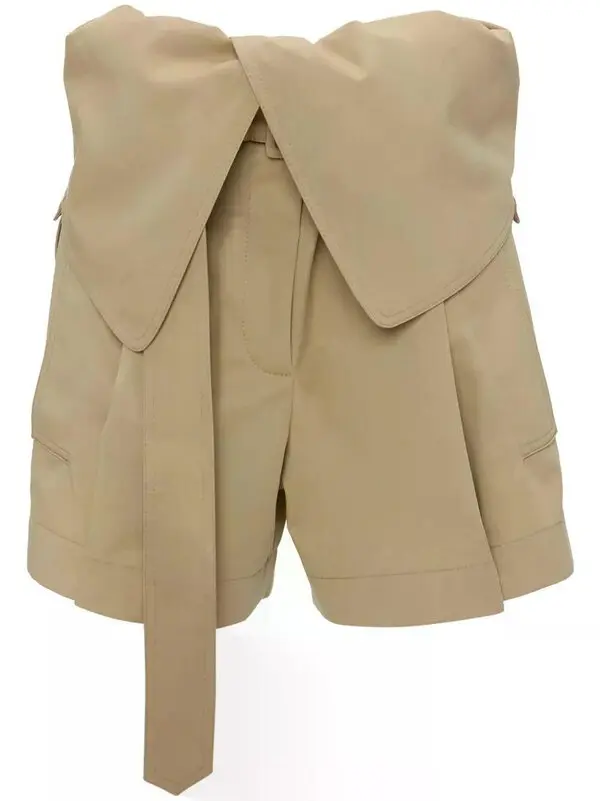 JW Anderson Fold-over Trench Shorts