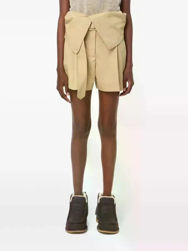 JW Anderson Fold-over Trench Shorts