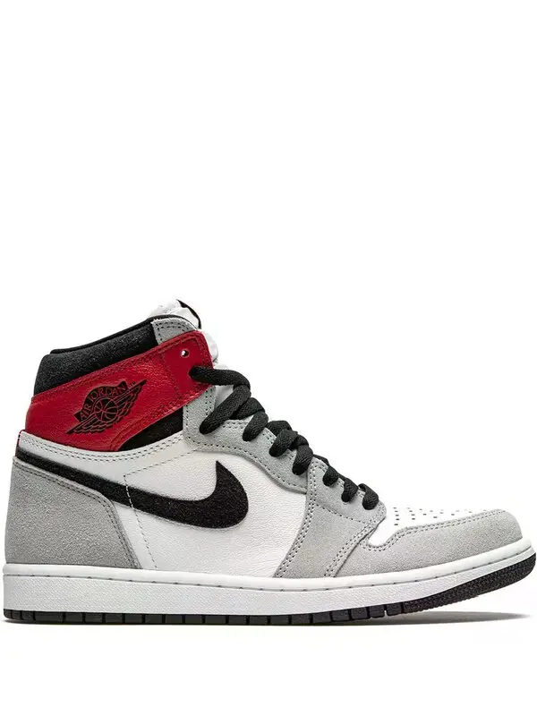 JORDAN Air 1 Retro High Og Light Smoke Sneakers - Grey