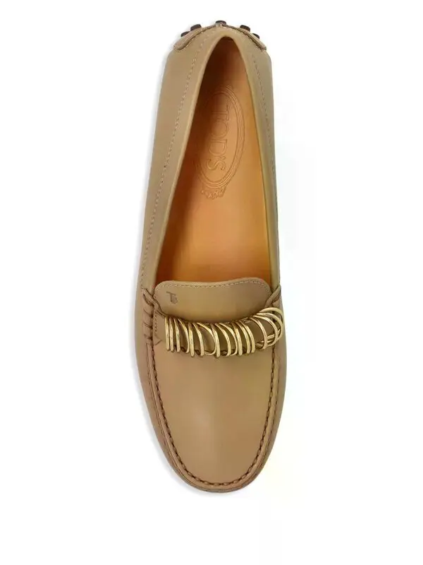 TOD'S Gommino Loafers - Neutrals