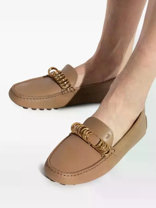 TOD'S Gommino Loafers - Neutrals