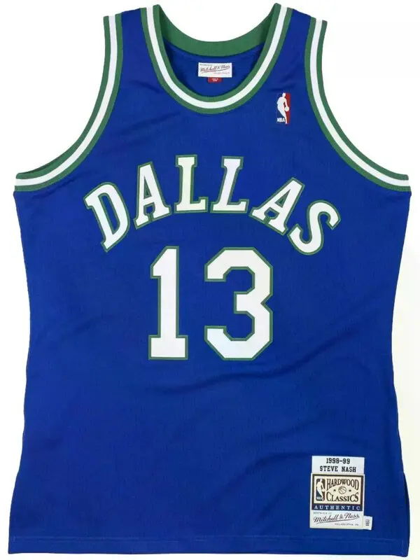 Mitchell & Ness Nba Dallas Mavericks 98 Steve Nash Authentic Jersey - Blue