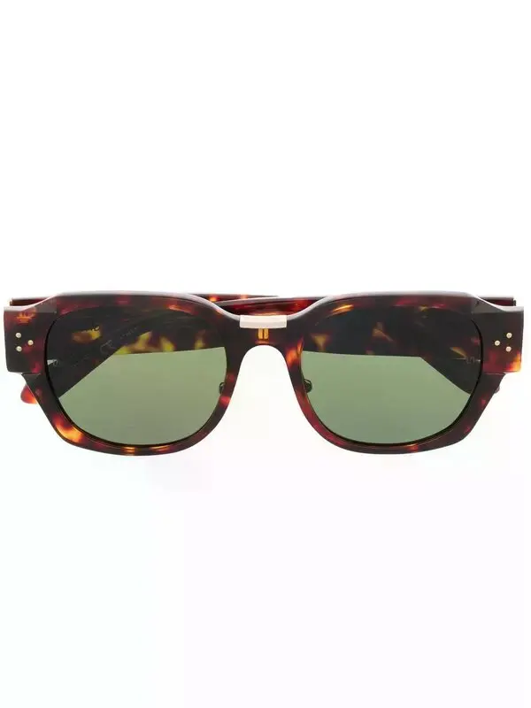 Linda Farrow Ramon Square-frame Sunglasses - Brown