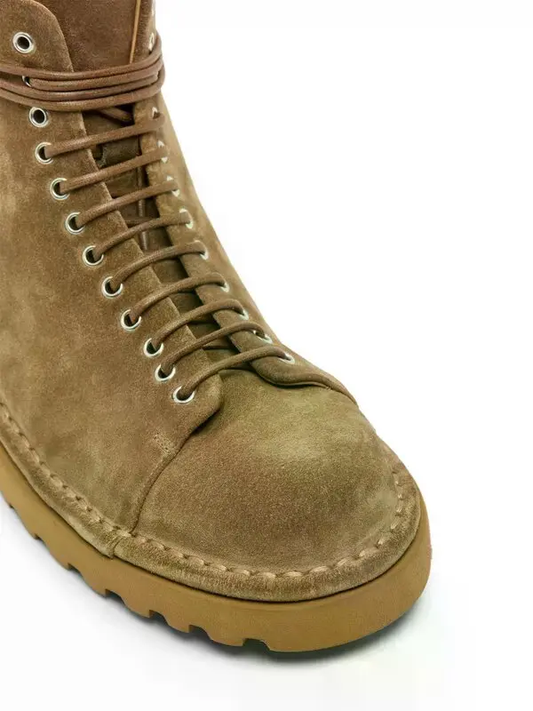 Marsèll Pallottola Suede Ankle Boots - Brown