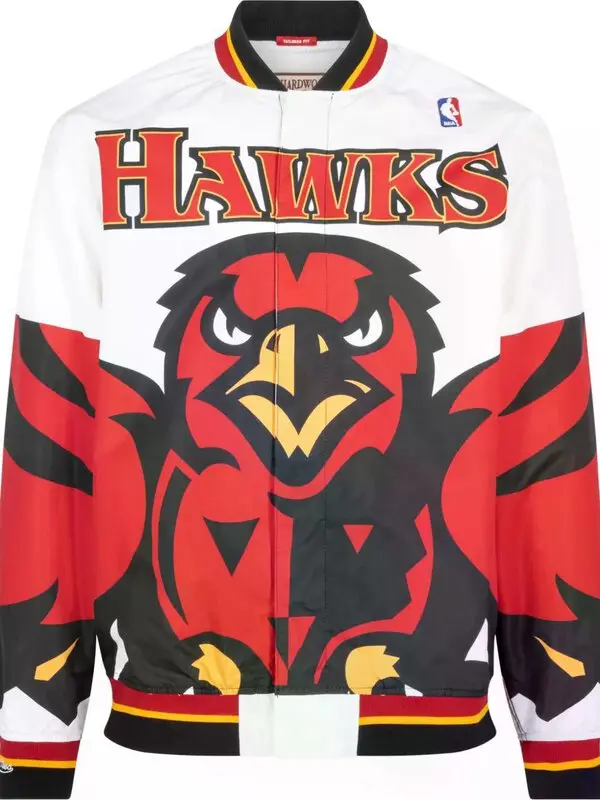 Mitchell & Ness Atlanta Hawks 1995/96 Authentic Warm-up Jacket