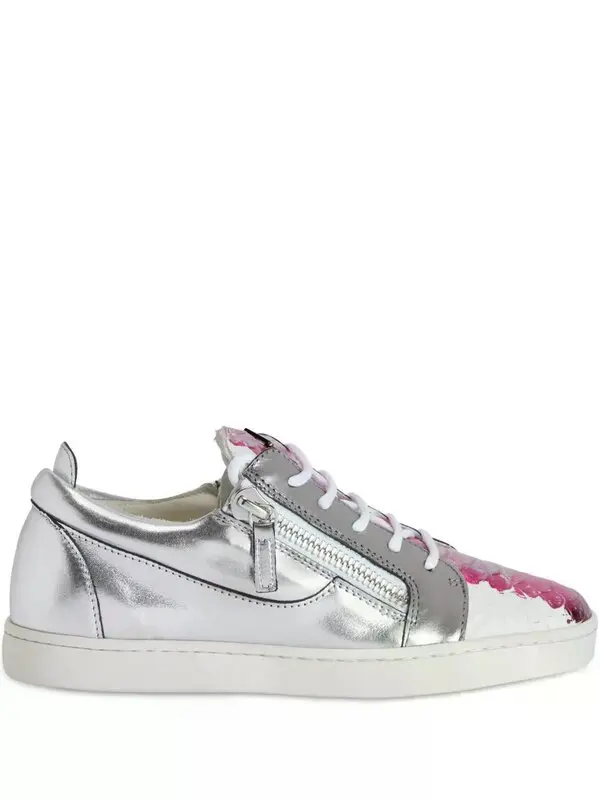 GIUSEPPE ZANOTTI Nicki Sneakers - Silver