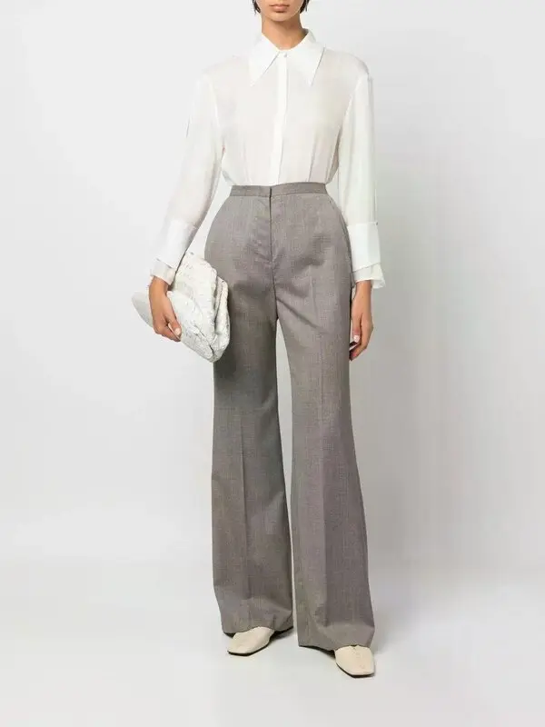 Fabiana Filippi High Waisted Flared Trousers