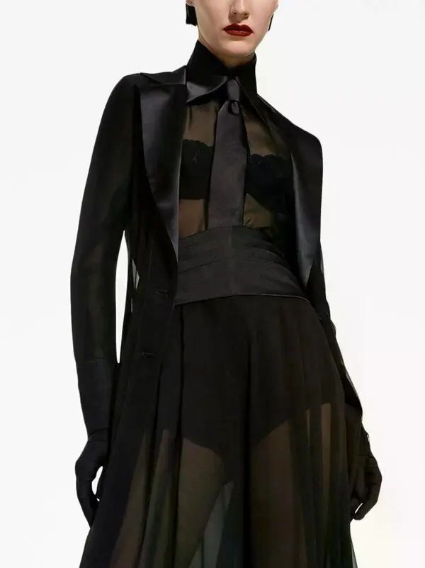 Dolce & Gabbana Wide-leg Stretch-silk Trousers