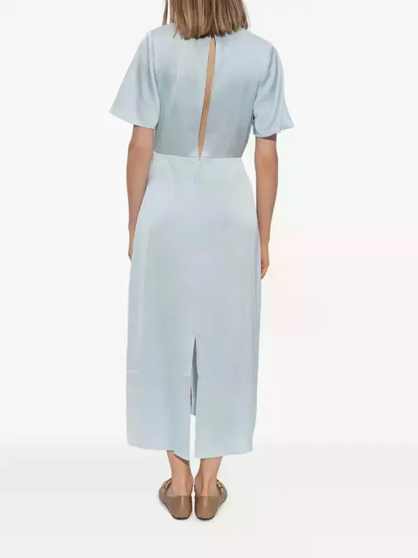 SAMSOE SAMSOE Short-sleeved Midi Dress - Blue
