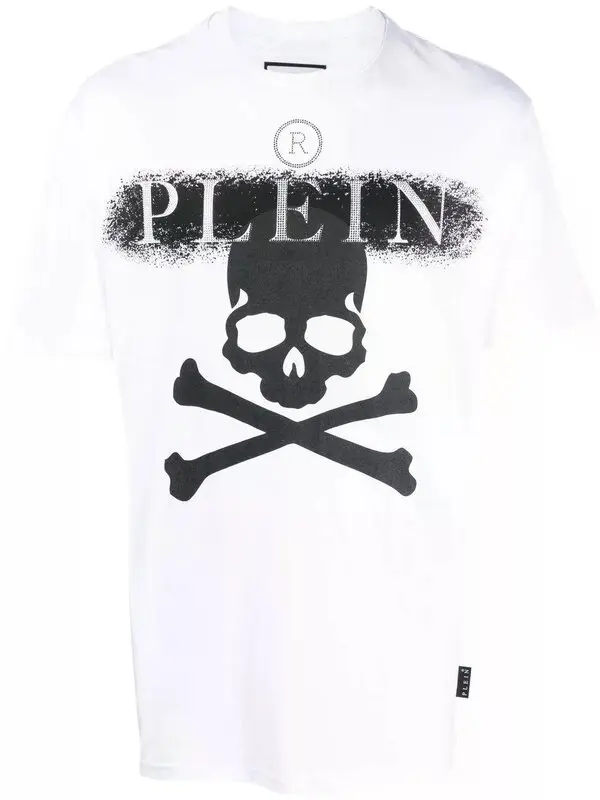 Philipp Plein Short Sleeve T-shirt - White