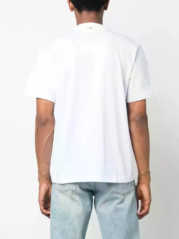 Sunnei Logo-patch Cotton T-shirt
