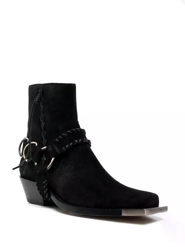BUTTERO® 55mm Suede Cowboy Boots