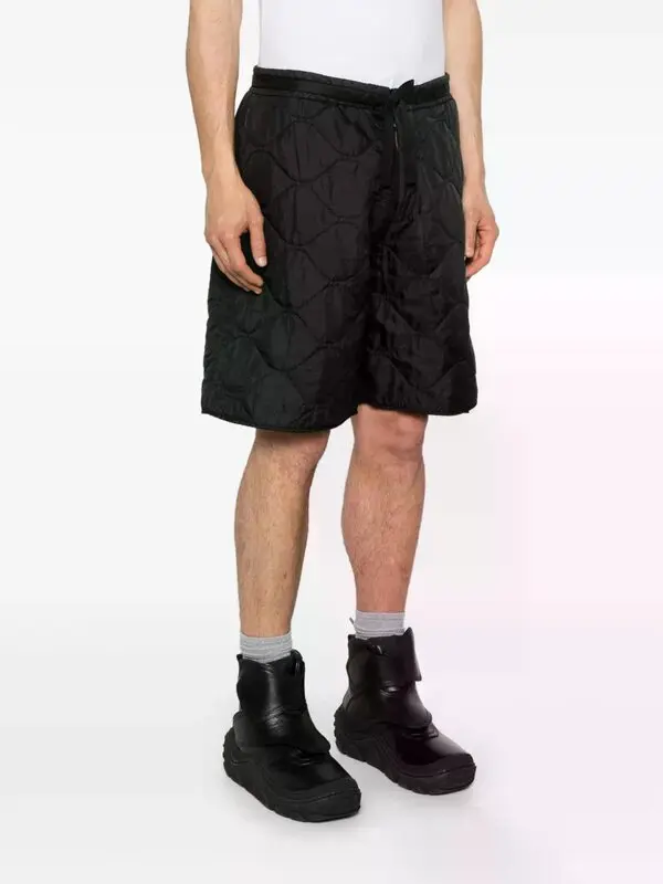 PEACEMAKER OAMC Quilted Drawstring Shorts - Black