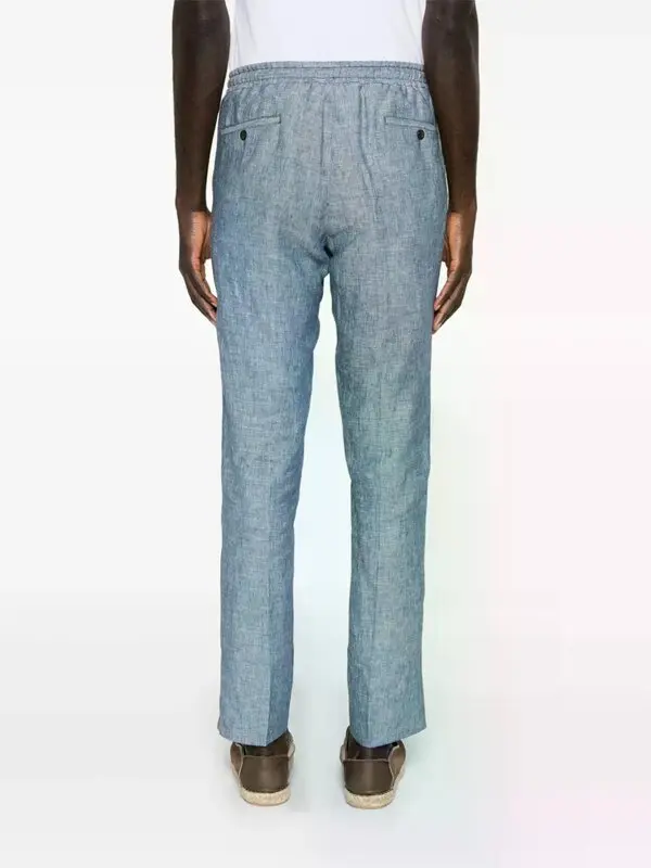 Corneliani Tapered-leg Trousers - Blue