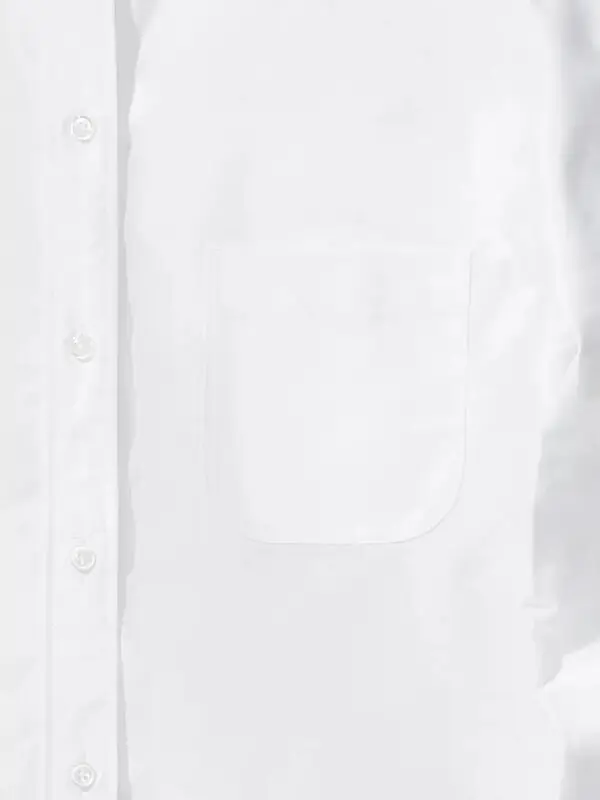 Thom Browne Long-sleeve Button-fastening Shirt - White