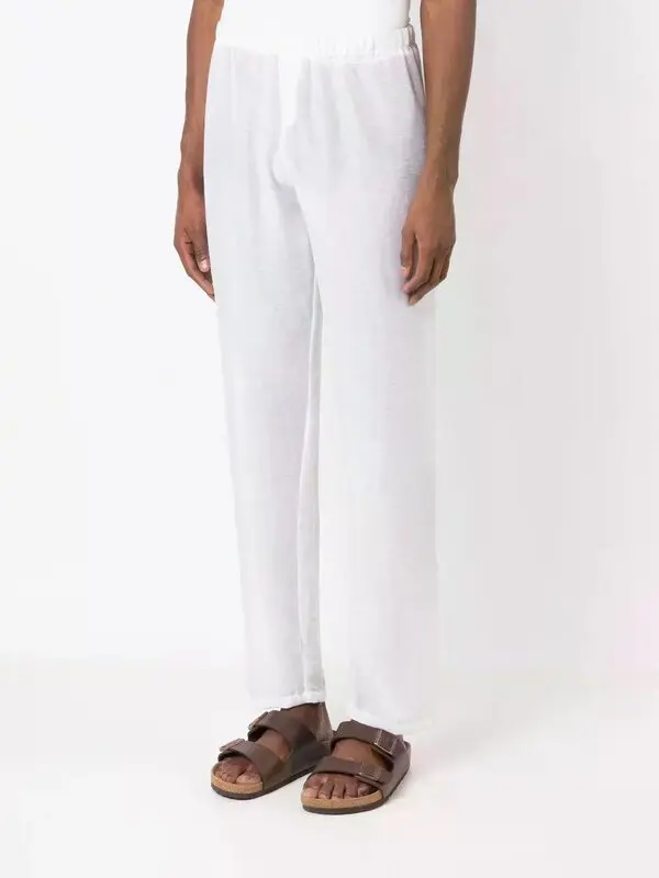 AMIR SLAMA Elasticated Straight-leg Trousers