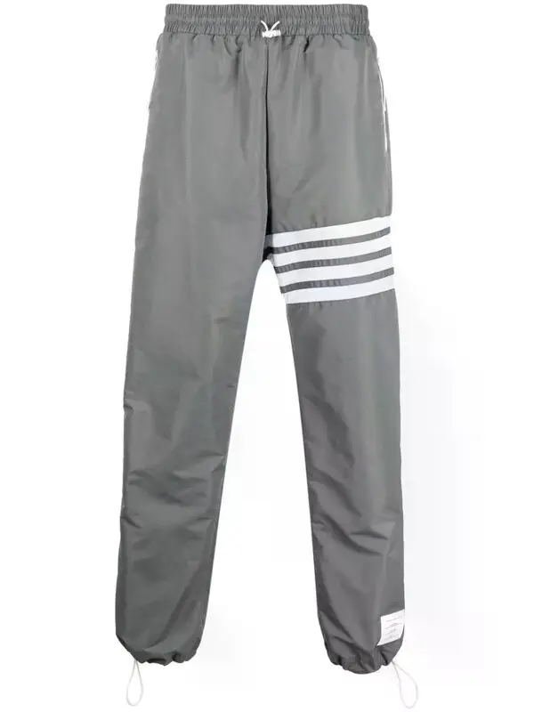 Thom Browne 4-bar Stripe Track Pants - Grey