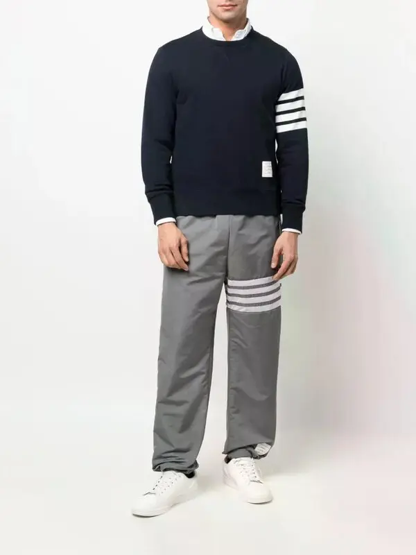 Thom Browne 4-bar Stripe Track Pants - Grey