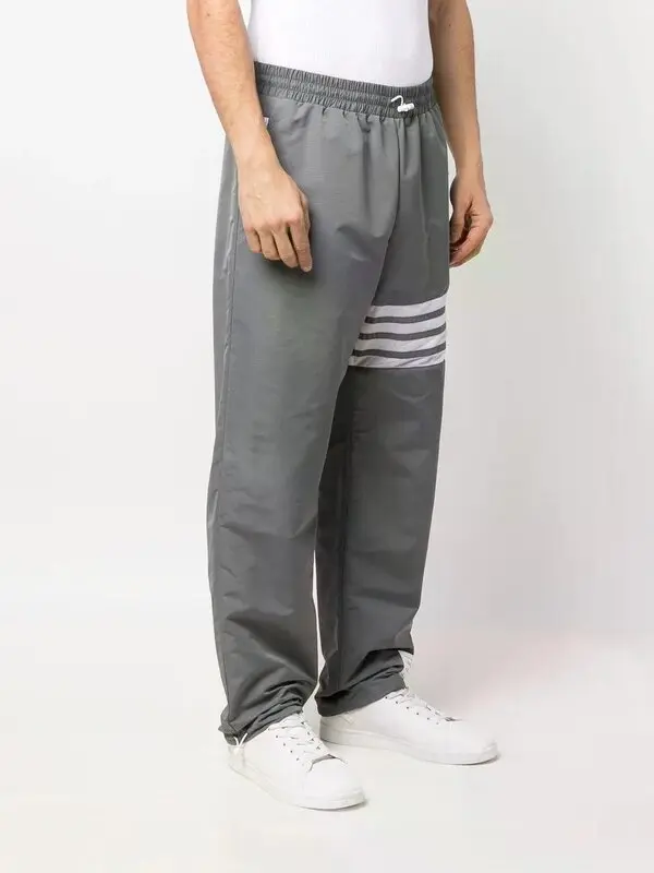 Thom Browne 4-bar Stripe Track Pants - Grey