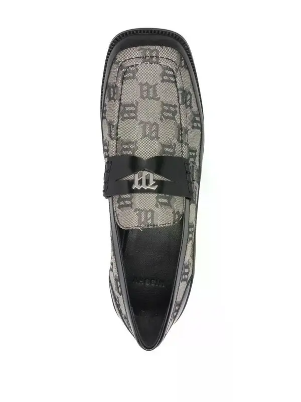 MISBHV Monogram-print Penny Loafers