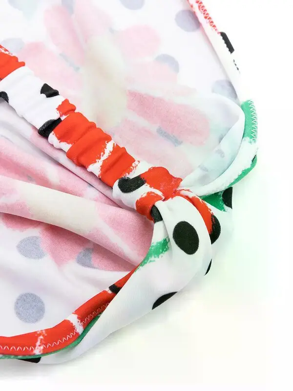 AMIR SLAMA Set Of Two Floral Print Headbands
