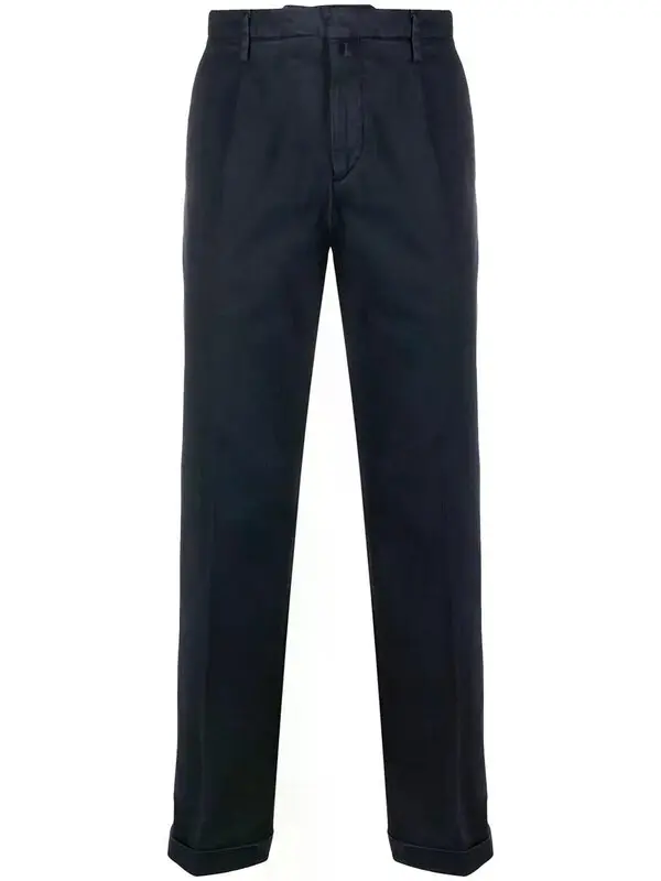 BRIGLIA 1949 Pleated Straight-leg Trousers