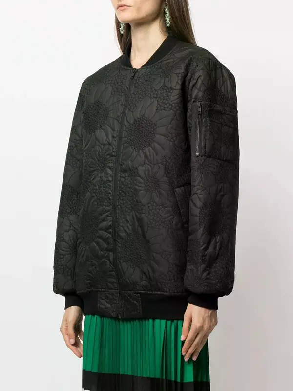MACGRAW Bastion Floral Print Bomber Jacket
