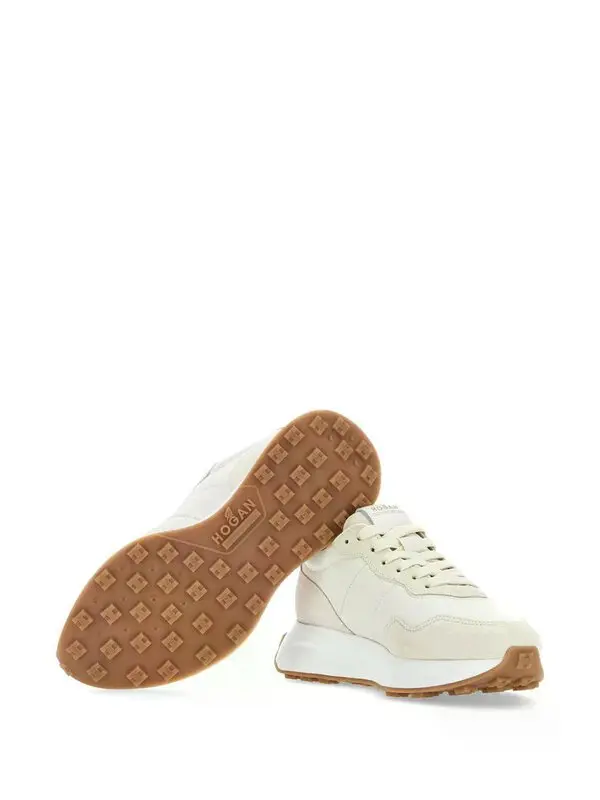 Hogan Logo-patch Sneakers - Neutrals