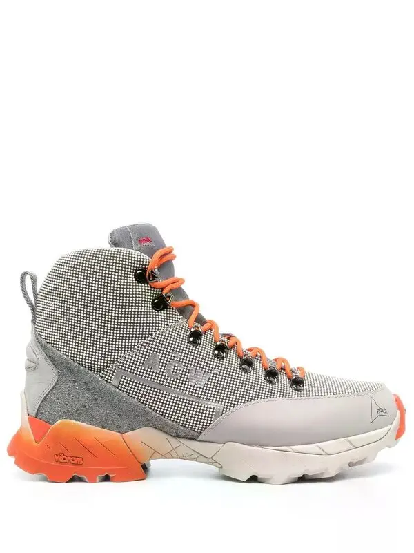 A-COLD-WALL* Logo-print Mesh High-top Sneakers